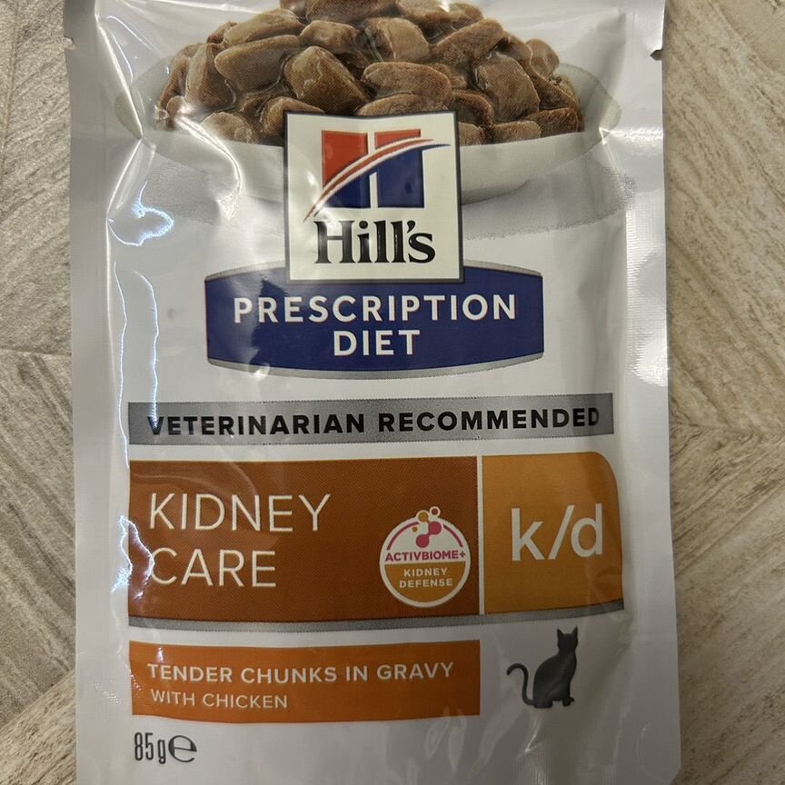 Корм для кошек hills k d
