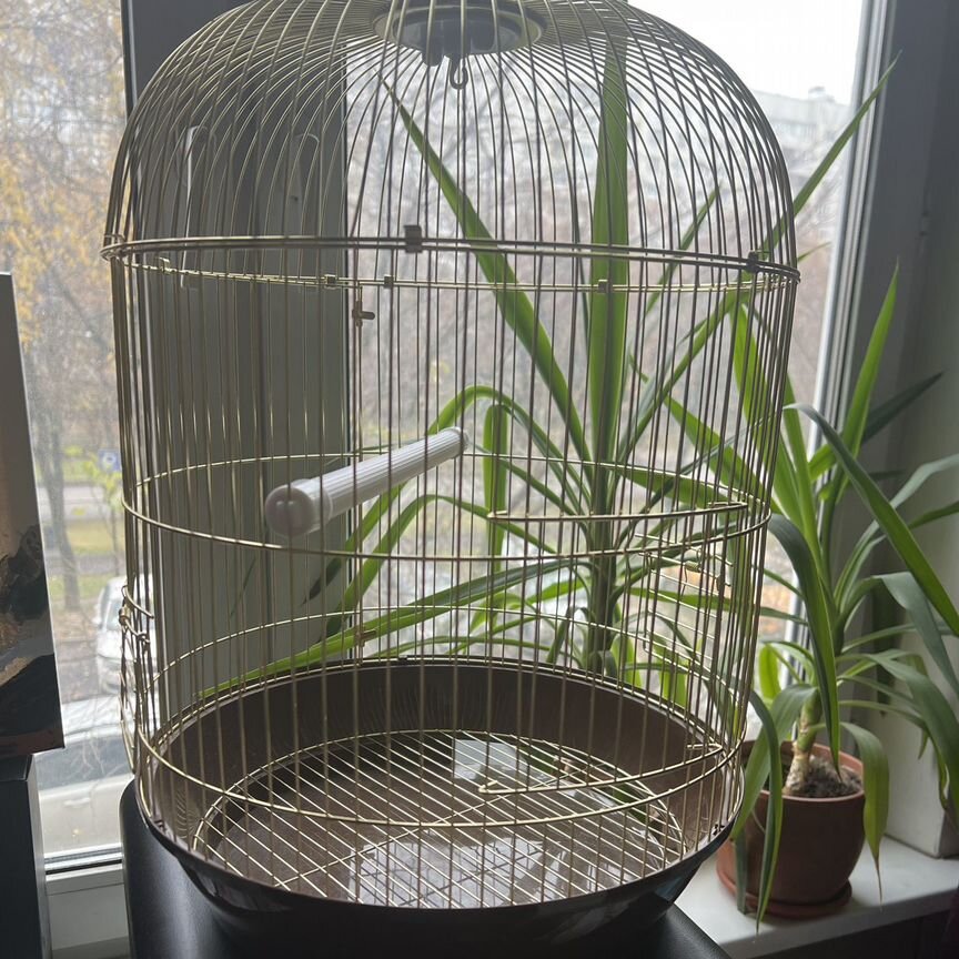 Клетка для птиц круглая