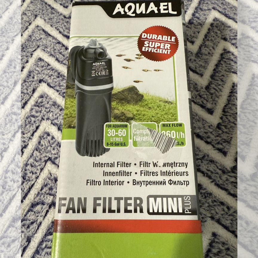Фильтр внутренний для аквариума 30-60 литров