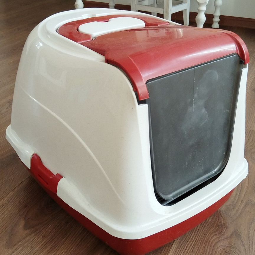 Туалет домик для кошек