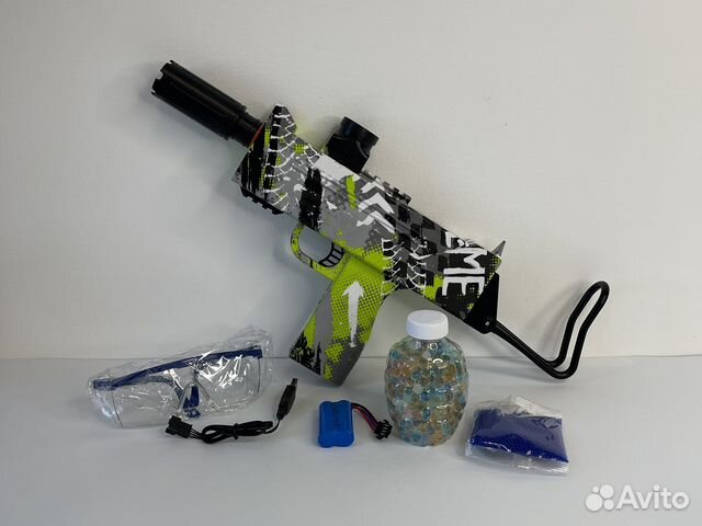Орбиз автомат UZI зеленый орбизган купить в Санкт-Петербурге | Личные ...
