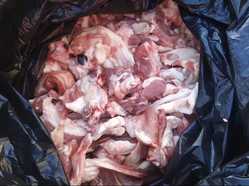 Обрезь мясная для животных