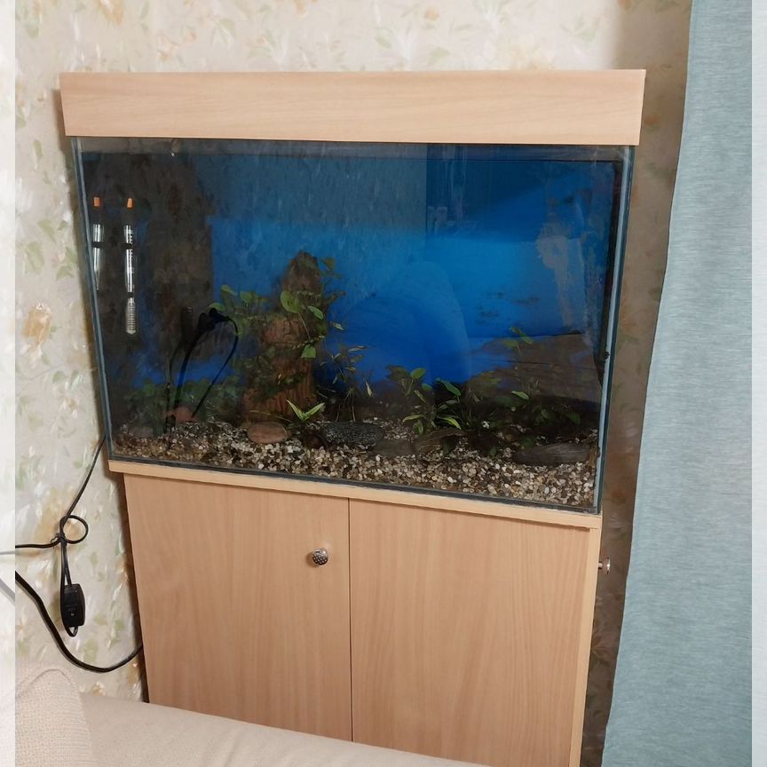 Аквариум с тумбой 110л