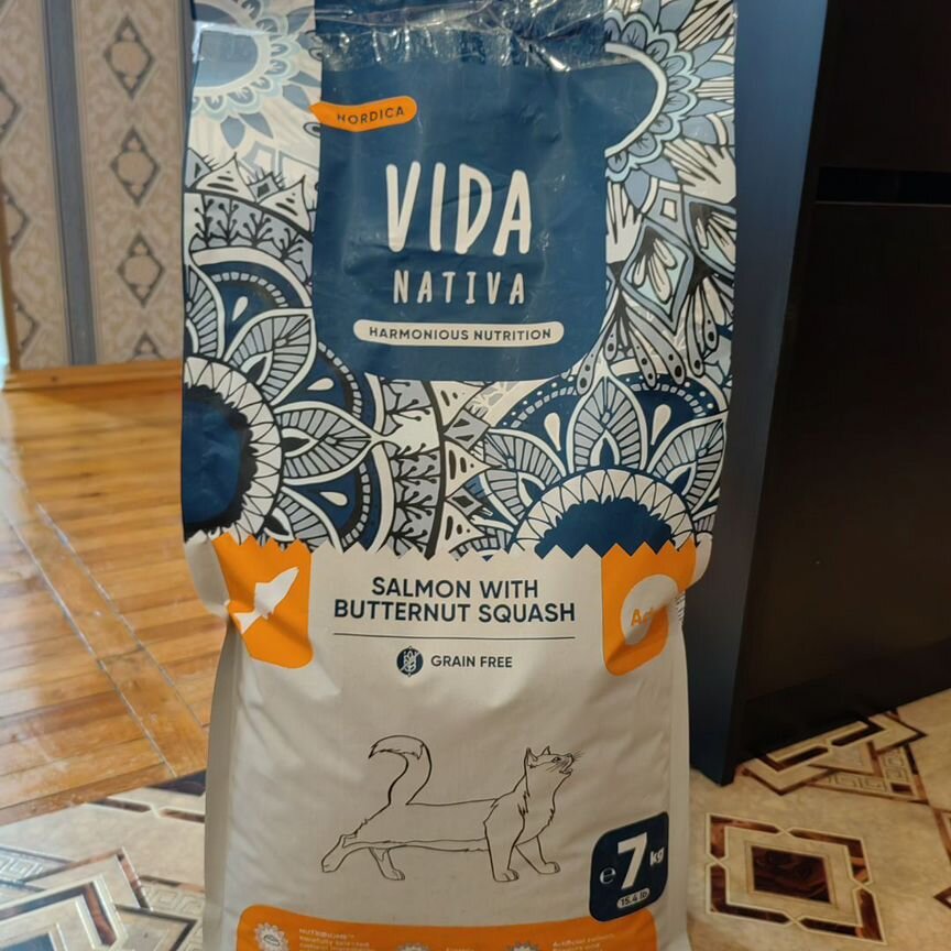 Корм Vida Nativa для взрослых кошек