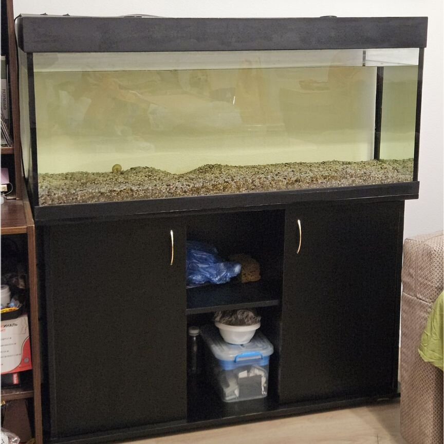 Аквариум с тумбой 220л