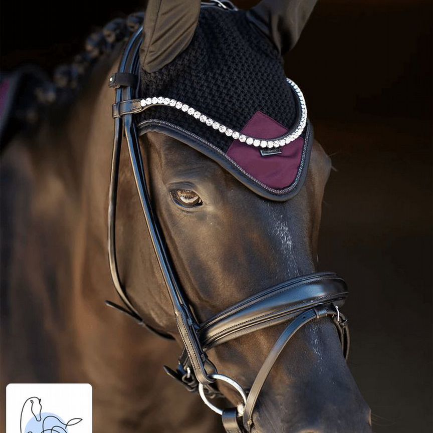 Ушки Modern от Equestrian Stockholm - Фиолетовый