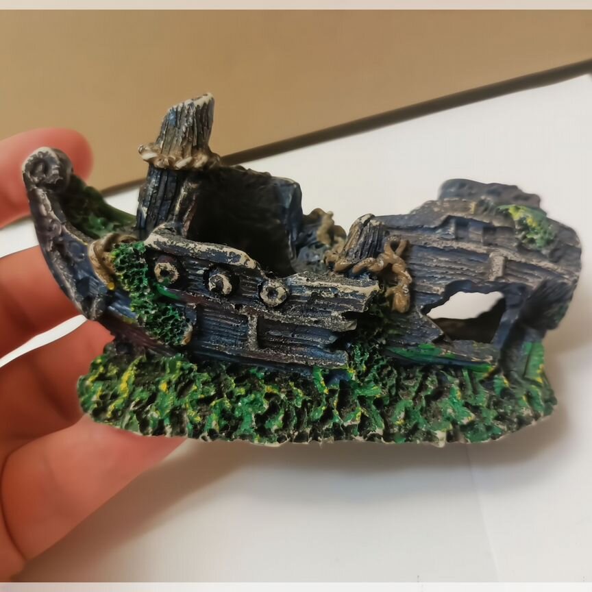 Кораблик для аквариума декор