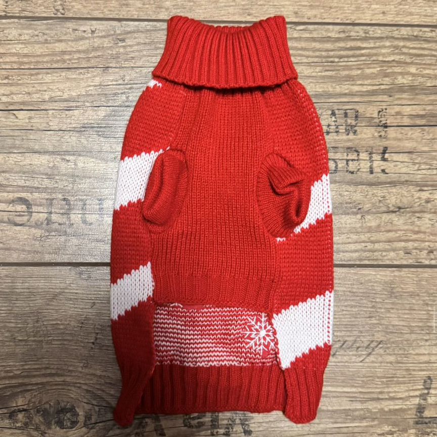 Новогодний свитер для кота или маленькой собаки