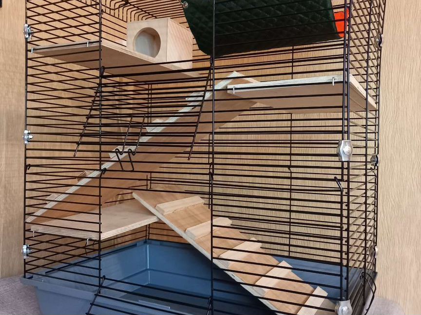 Клетка для шиншиллы, крысы, дегу, хорька