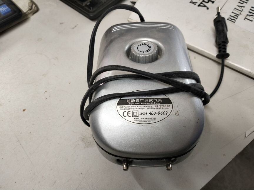 Компрессор для аквариума мембранный. ACO - 9602