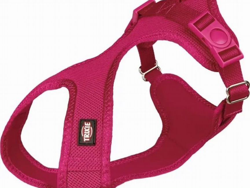 Шлейка для собак Trixiе Soft 28-40см/15 мм фуксия