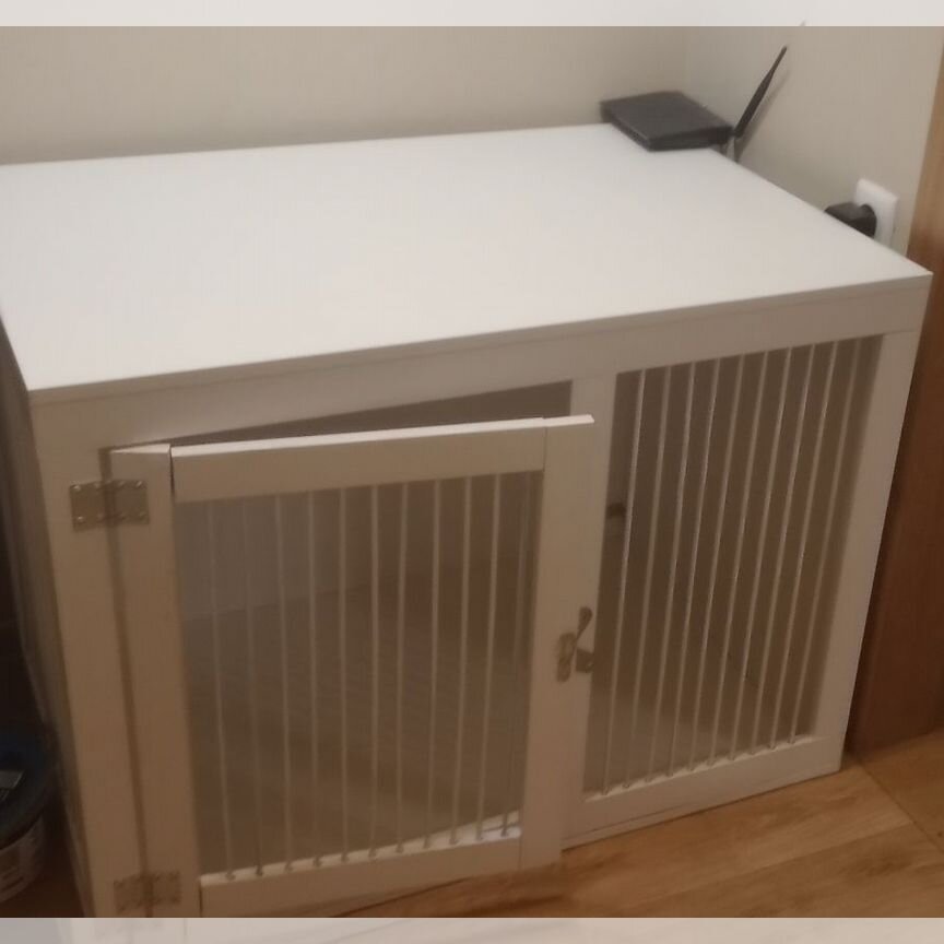 Клетка для собак деревянная