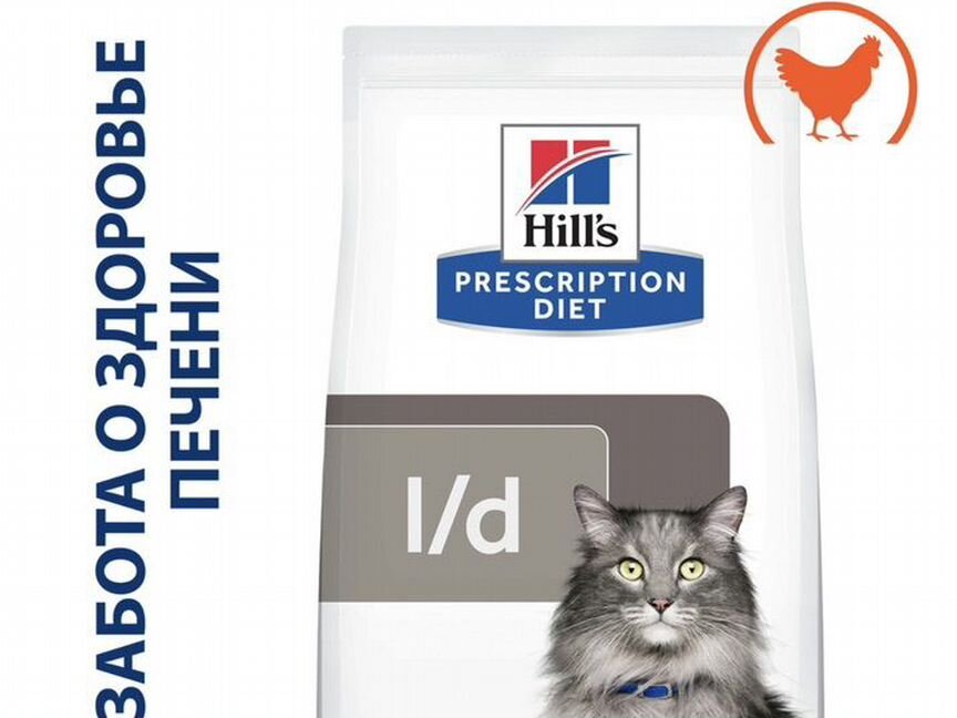 Корм для кошек hills l/d
