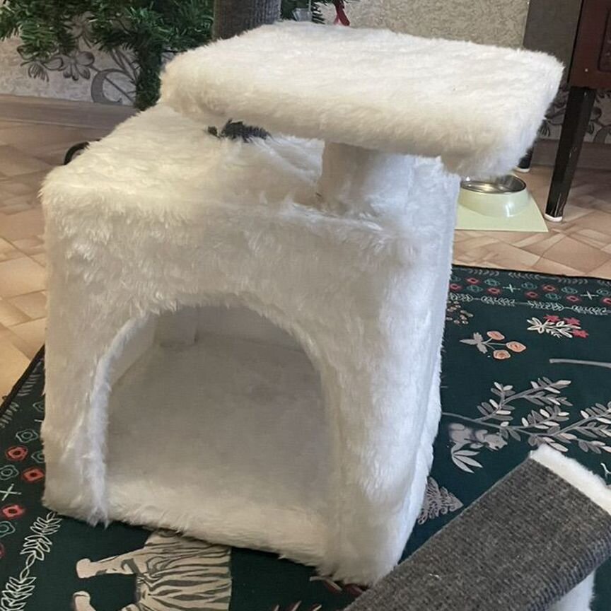 Когтеточка домик для кошки