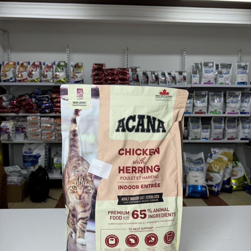 Корм для кошек acana indoor entree Cat 4.5 кг