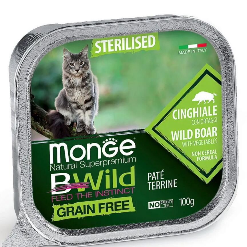 Корм для кошек monge
