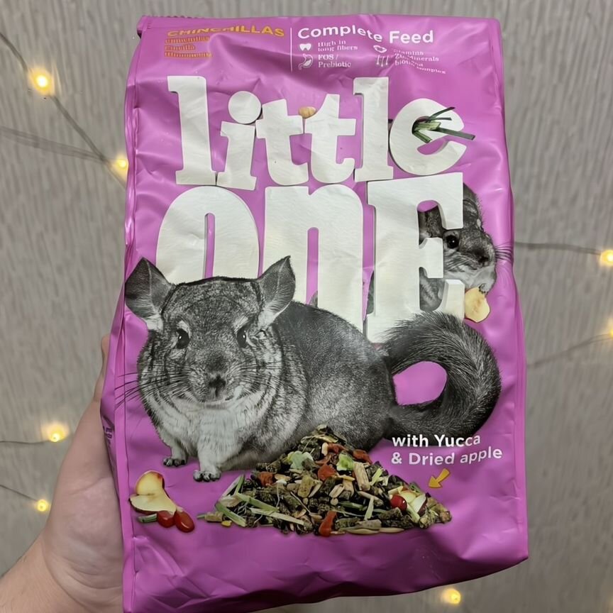 Корм для шиншилл