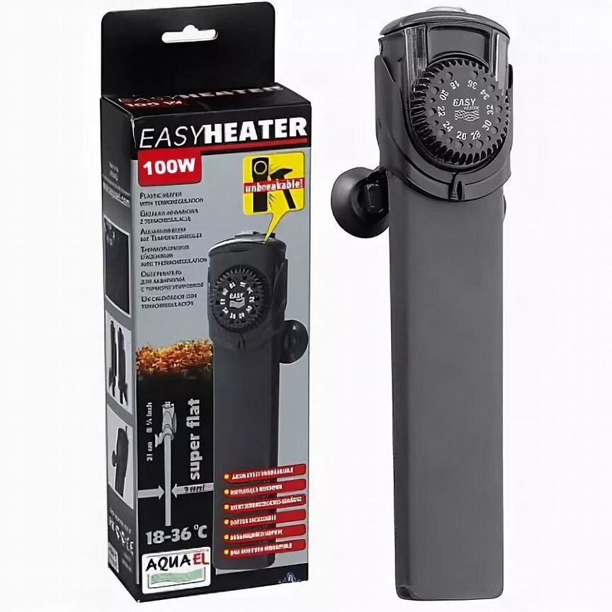 Нагреватель для аквариума aquael IPX8 Dubowo II 35