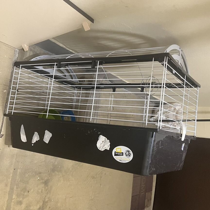 Отдам большую клетку от морской свинки