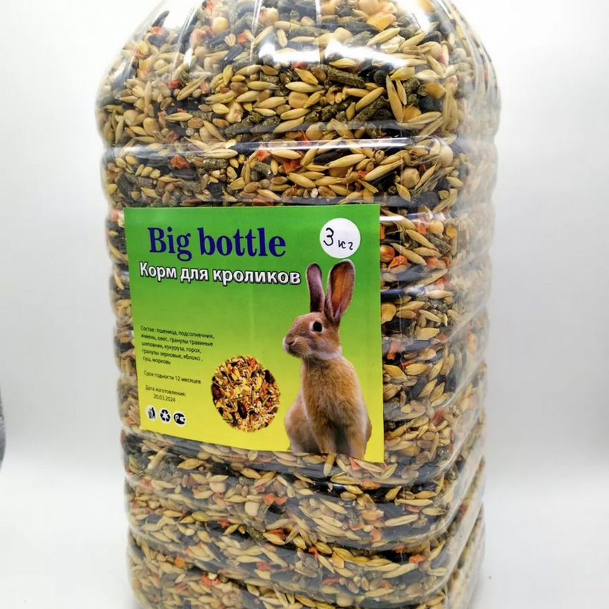 Корм доя кроликов и других грызунов