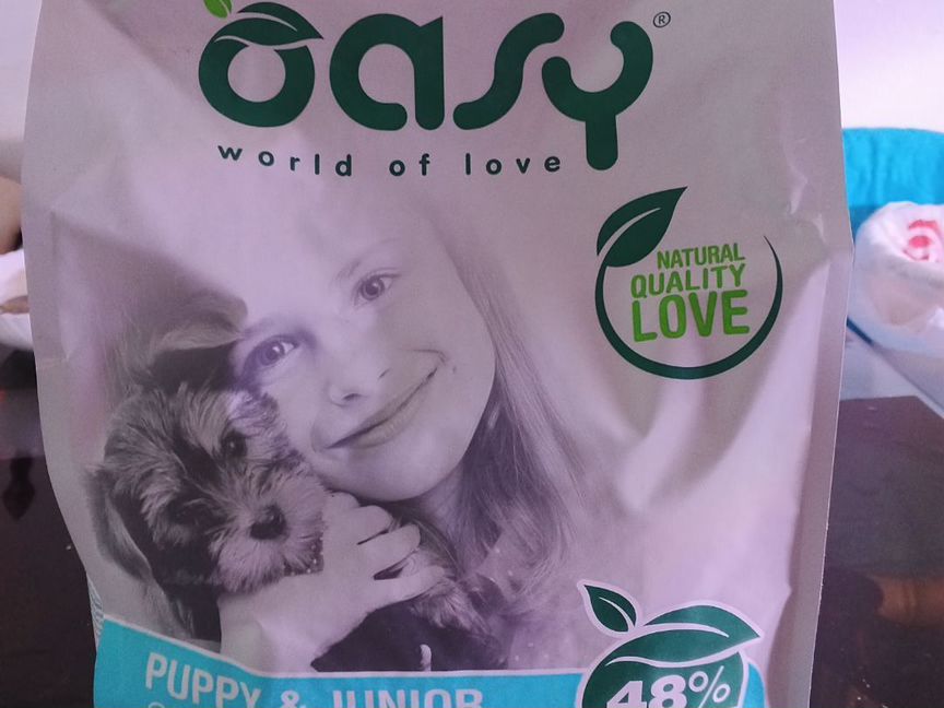 Сухой корм для собак oasy
