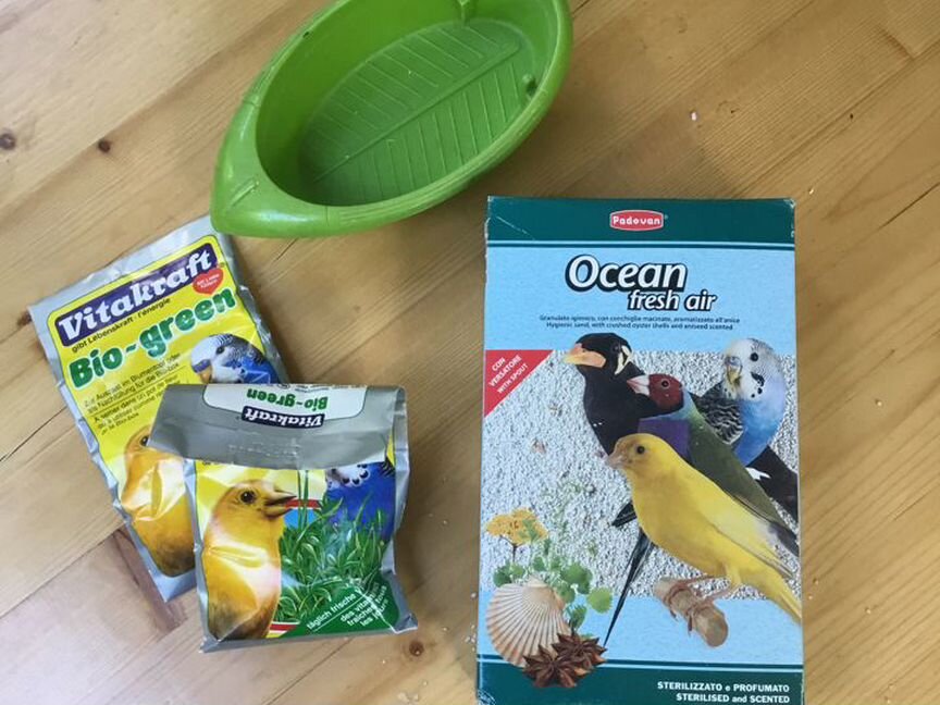 Песок для птиц