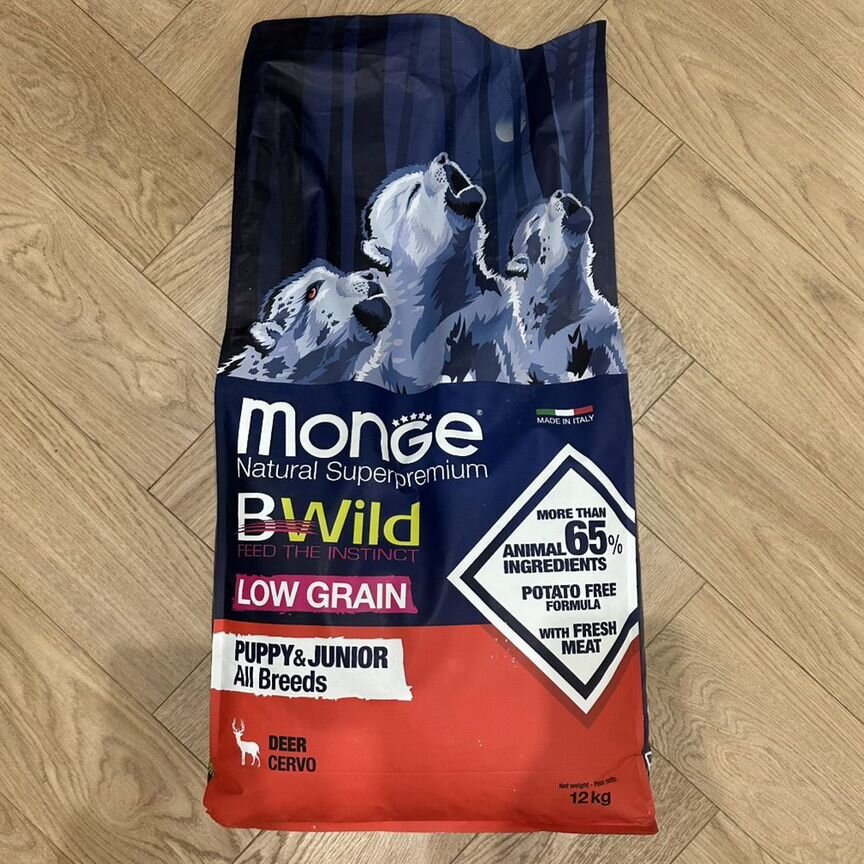 Monge корм для щенков и собак