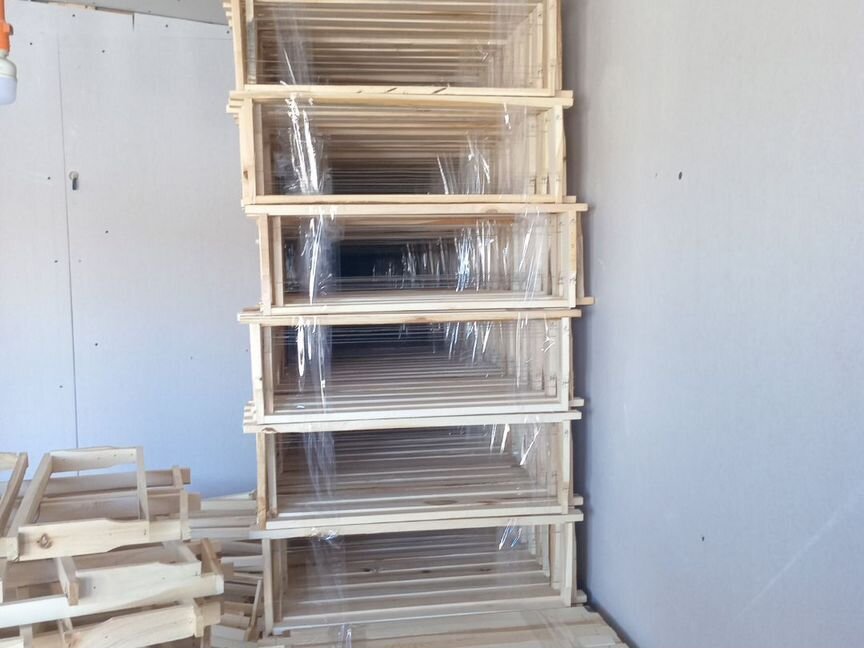 Рамка для пчел на 145, магазинная рамка, полурамка