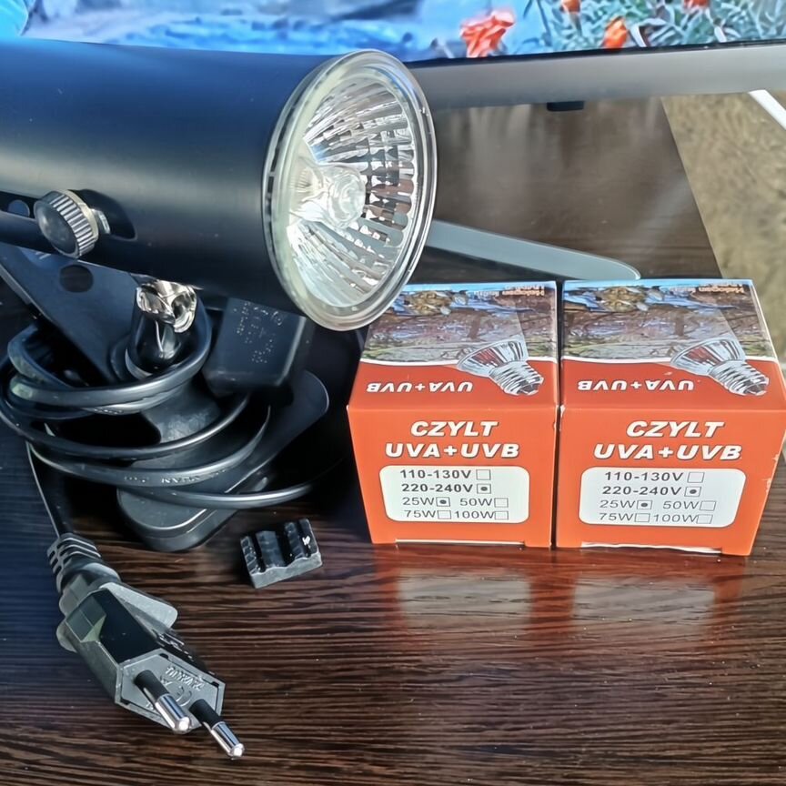 Уф лампа для черепах