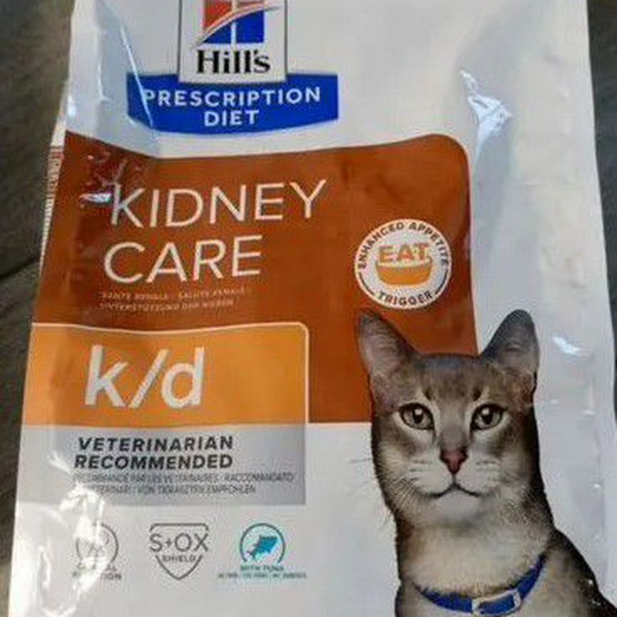 Корм для кошек hills kidney care