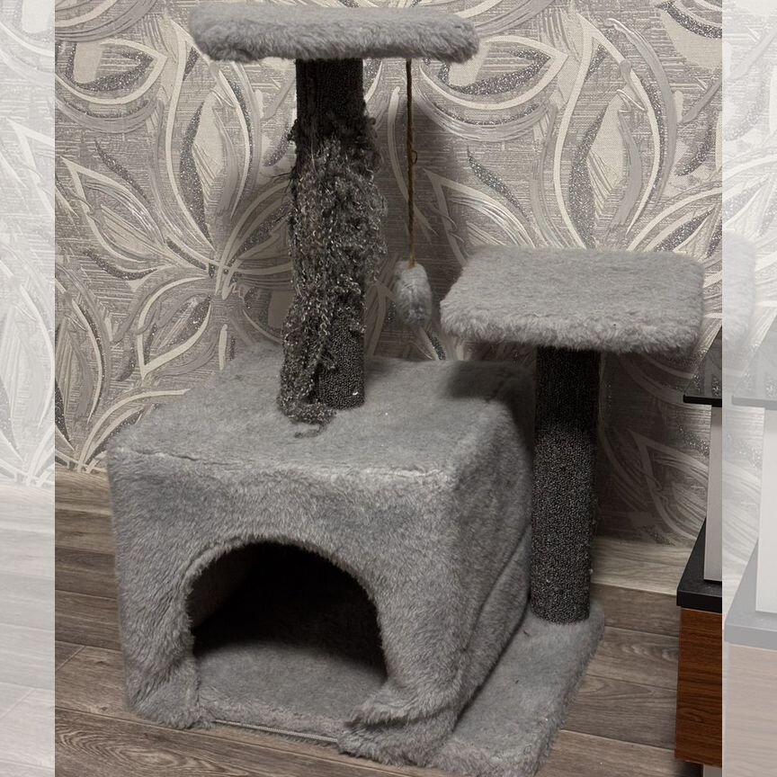 Когтеточка домик для кошки