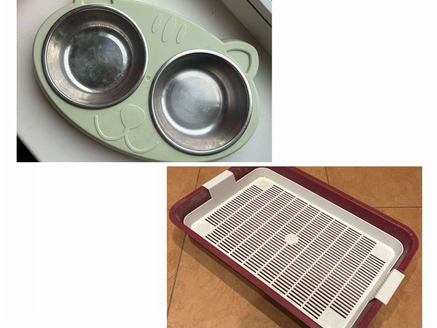 Миски и лоток для кошек