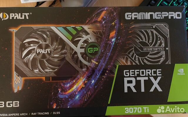 Видеокарта palit rtx 3070ti Gaming Pro 8GB купить в Хабаровске | Электроника | Авито