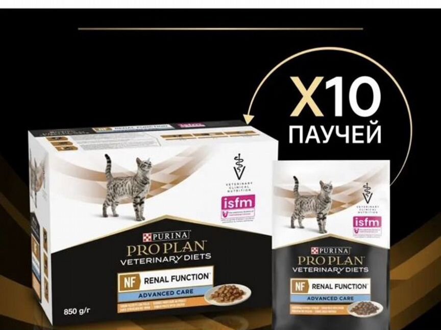 Жидкий корм для кошек Purina Pro Plan Renal