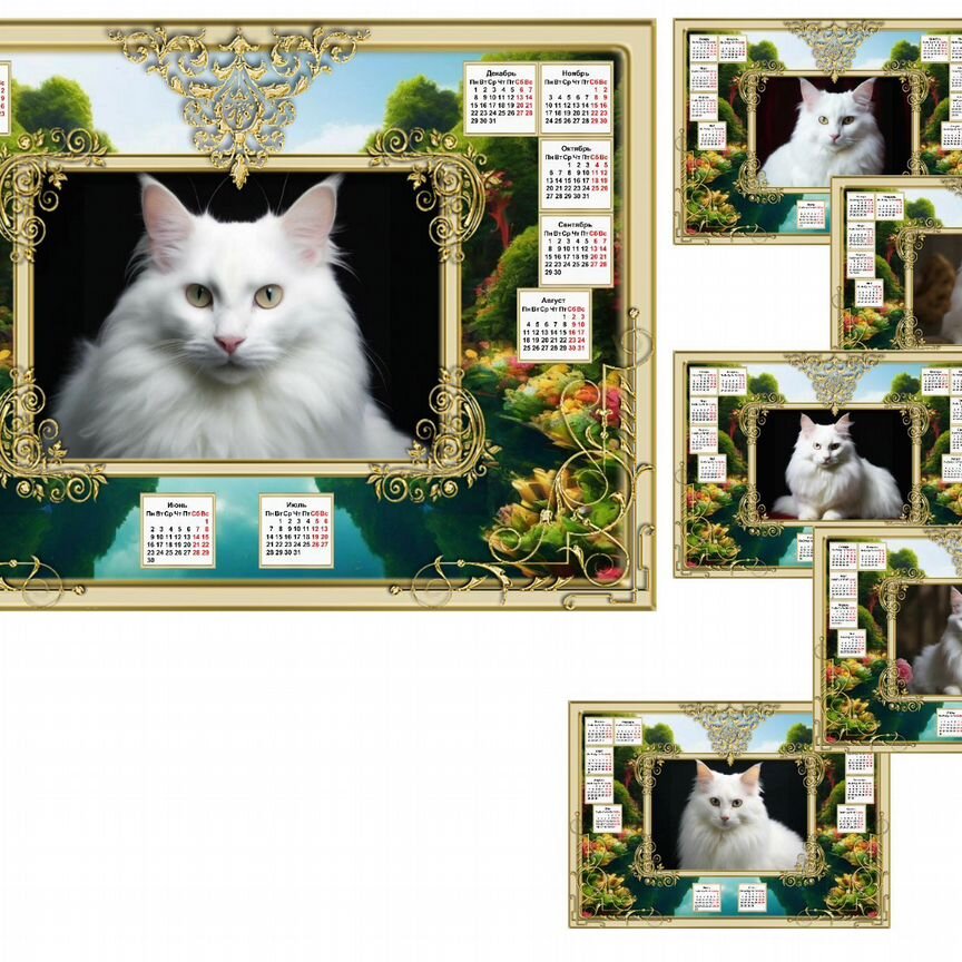 Календарь Турецкая ангора