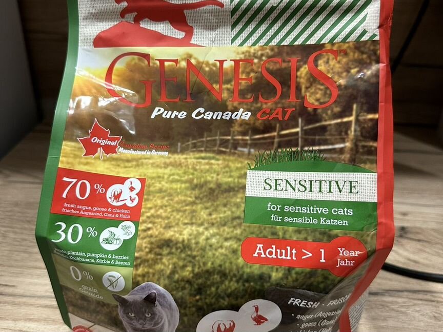 Сухой корм для кошек Genesis Pure Canada