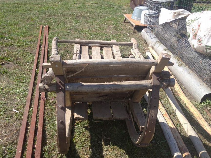 Сани телега для лошади