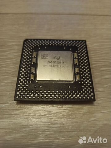 Процессор Intel Pentium MMX 166 мгц SL27H купить в Санкт-Петербурге ...