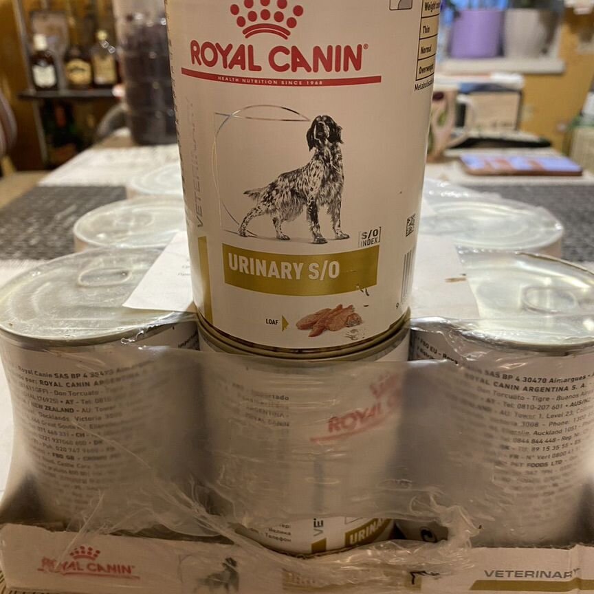 Корм для собак royal canin Urinari влажный