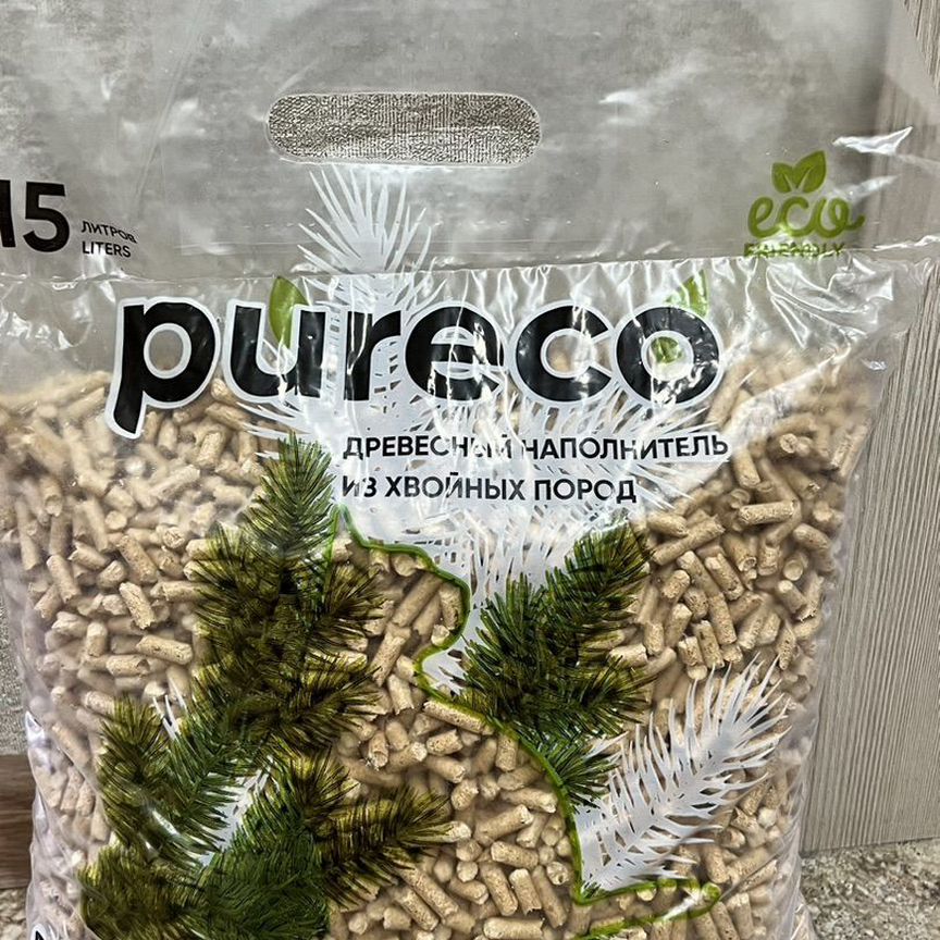 Наполнитель древесный pureco