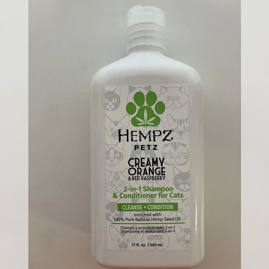 Hempz Petz для кошек шампунь и кондиционер 2 в 1