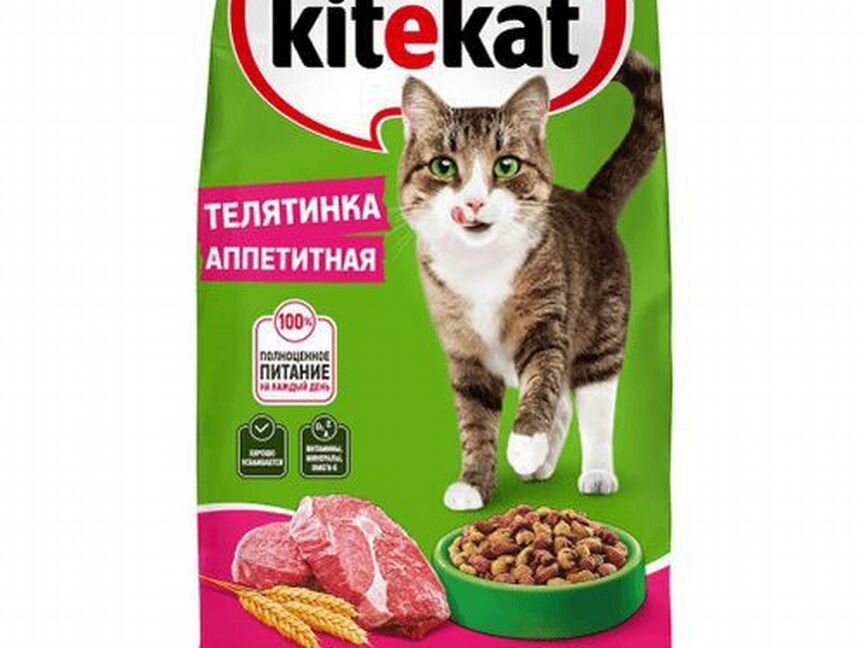 Сухой корм Kitekat 1,9 кг
