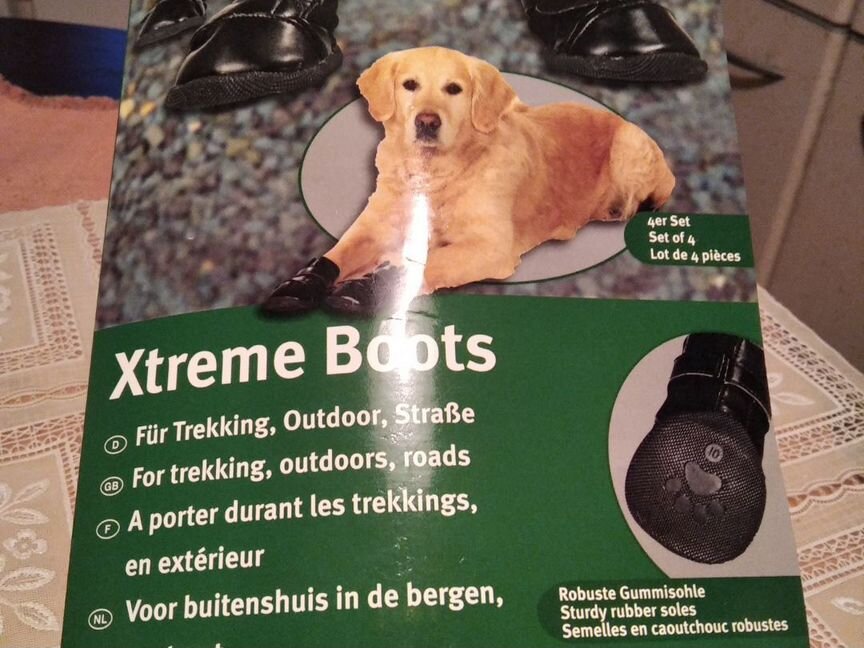 Новая обувь для собак крупных пород, XXL Германия