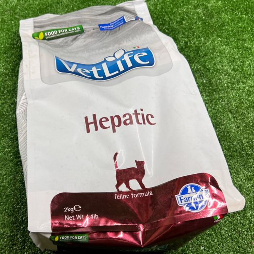 Корм для кошек Farmina VetLife Hepatic 2 kg