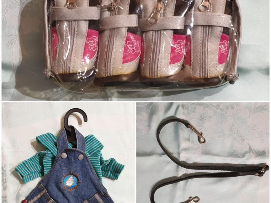 Обувь комбинезон двойной поводок