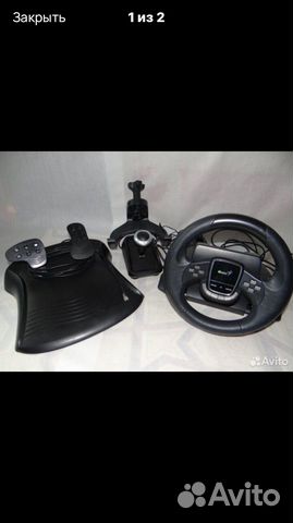 Игровой руль 900 градусов Genius ff 900 купить в Новосибирске ...