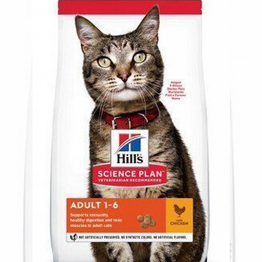 Hill's Optimal Care Adult Chicken с курицей, 3 кг