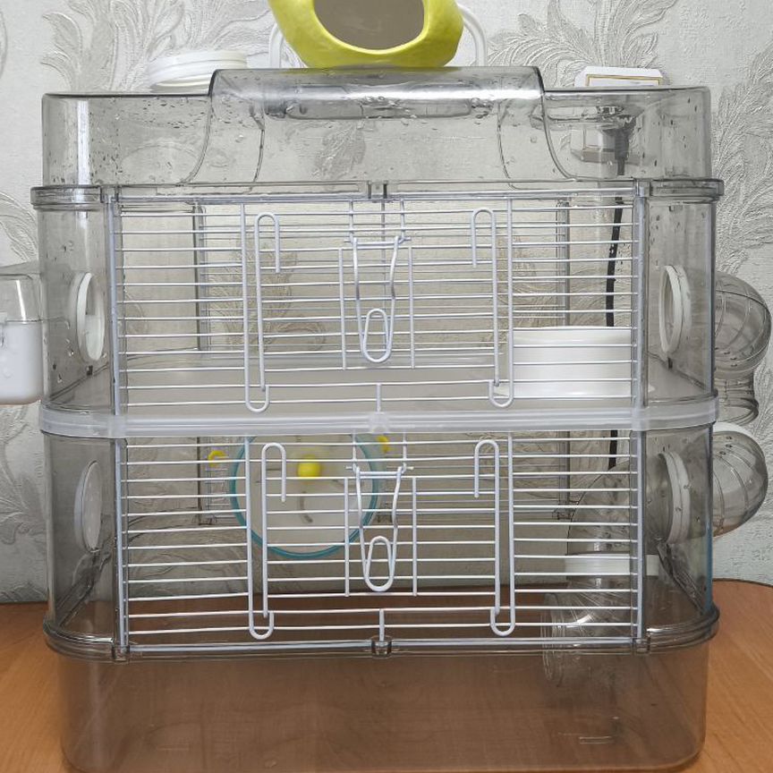 Клетка Контейнер для хомяка и маленьких грызунов