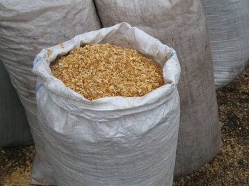 Опилки стружка