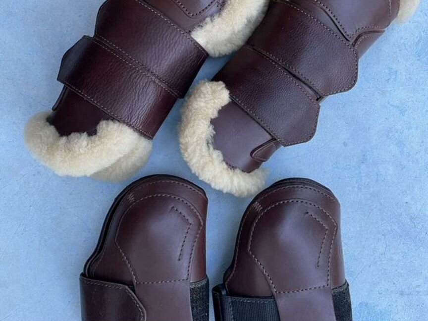 Ногавки prestige кожа натуральная и мех